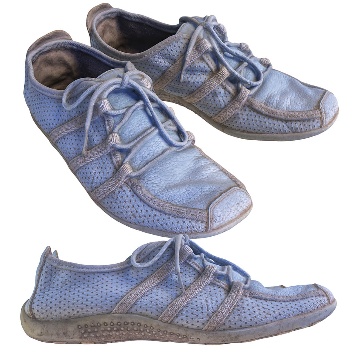 SHOES, Moccasins - 3D Model by 3Dimention