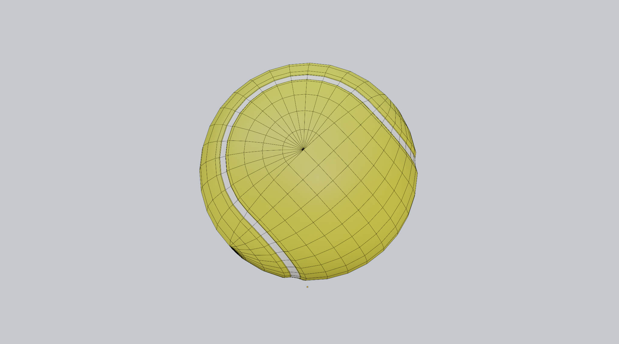 Standard Tennis Ball - Free 3D Model by 3dinventions