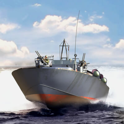 Elco Patrol Torpedo Boat - Daz Content by 3djoji