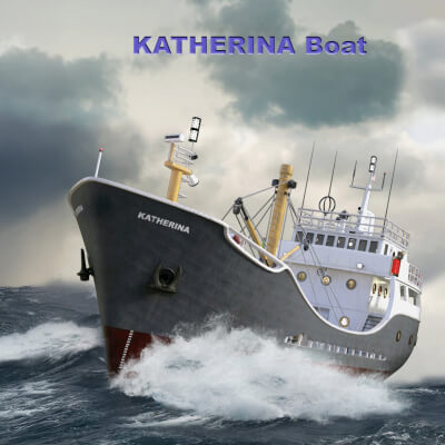 Katherina Little Boat - Daz Content by 3djoji