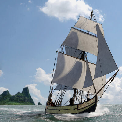 Marmara Boat - Daz Content by 3djoji