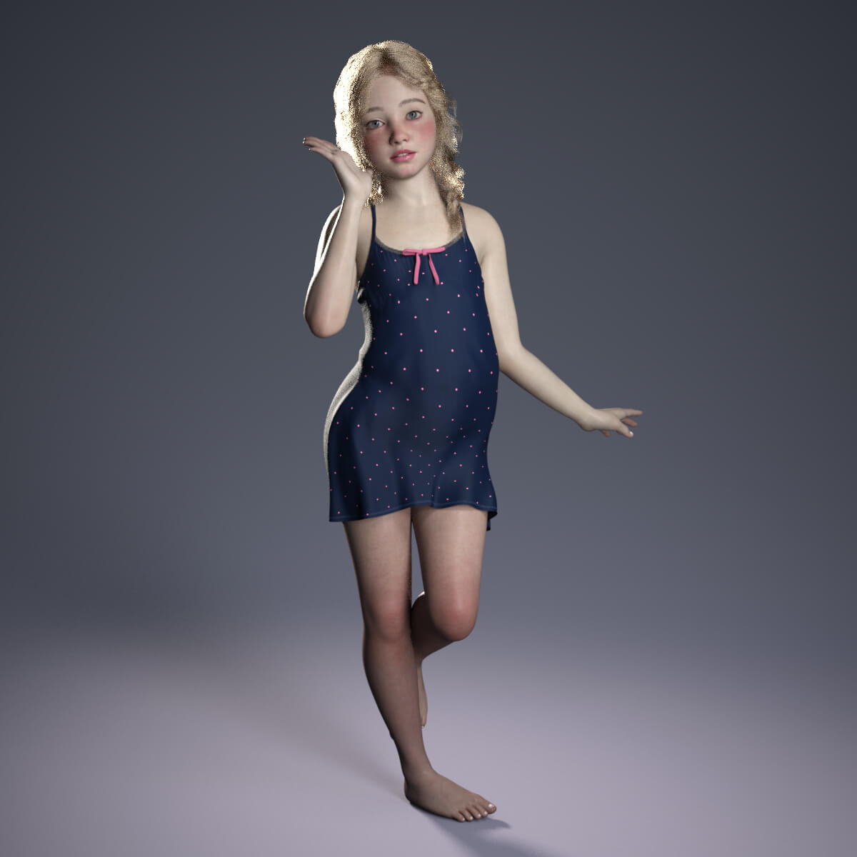 3DKing Ramona for Genesis 9 3D Render, Digital Art by 3DKingX