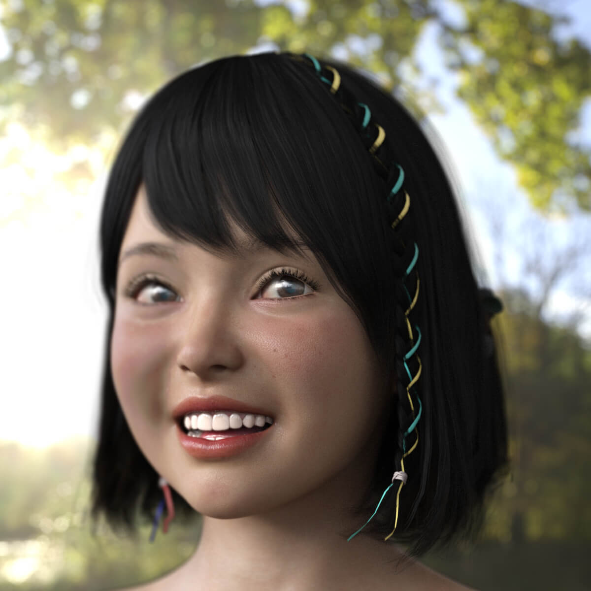 3DKing Yoko Morph for Genesis 8 Female 3D Render by 3DKingX