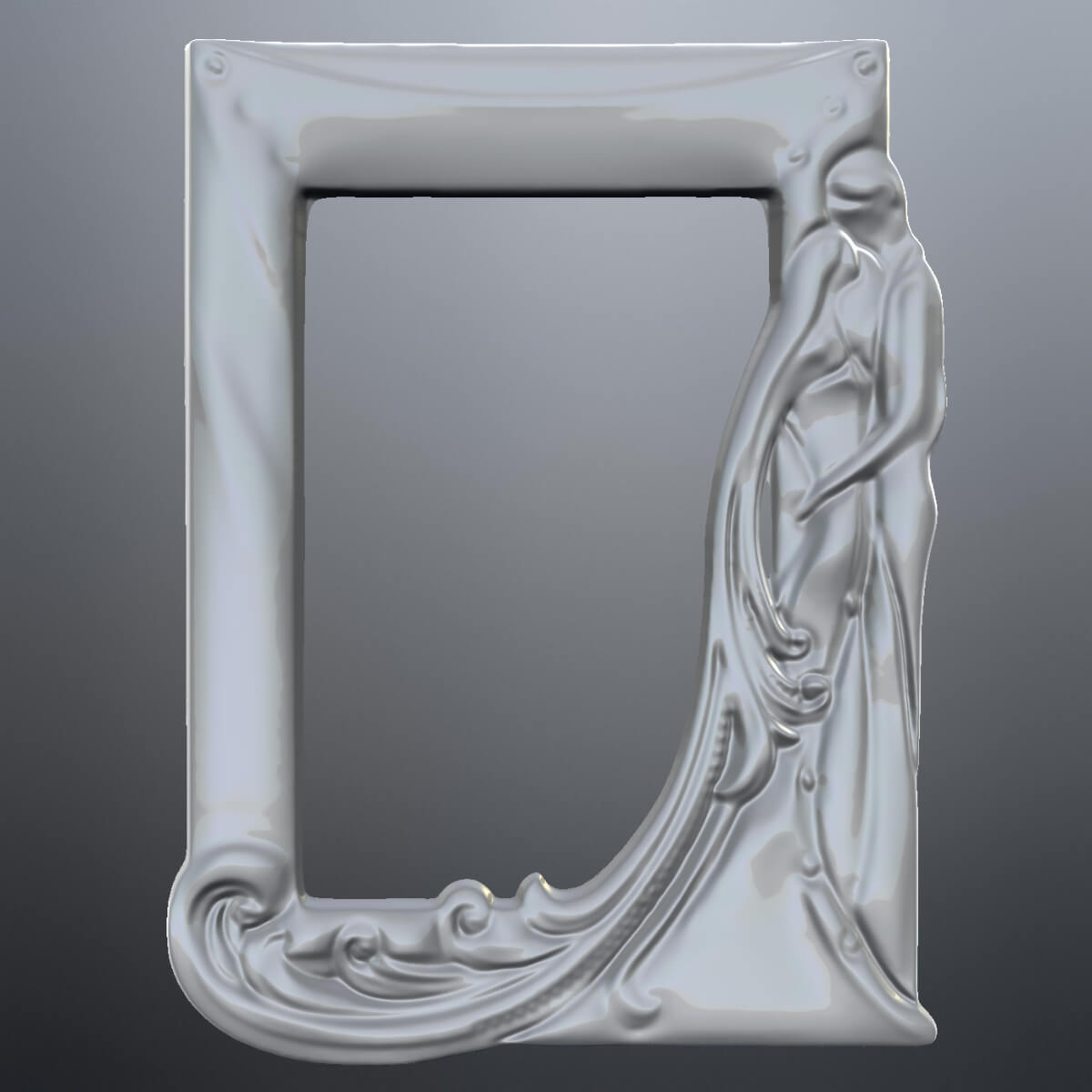 Wedding Photo Frame - 3D Model by 3DKingX