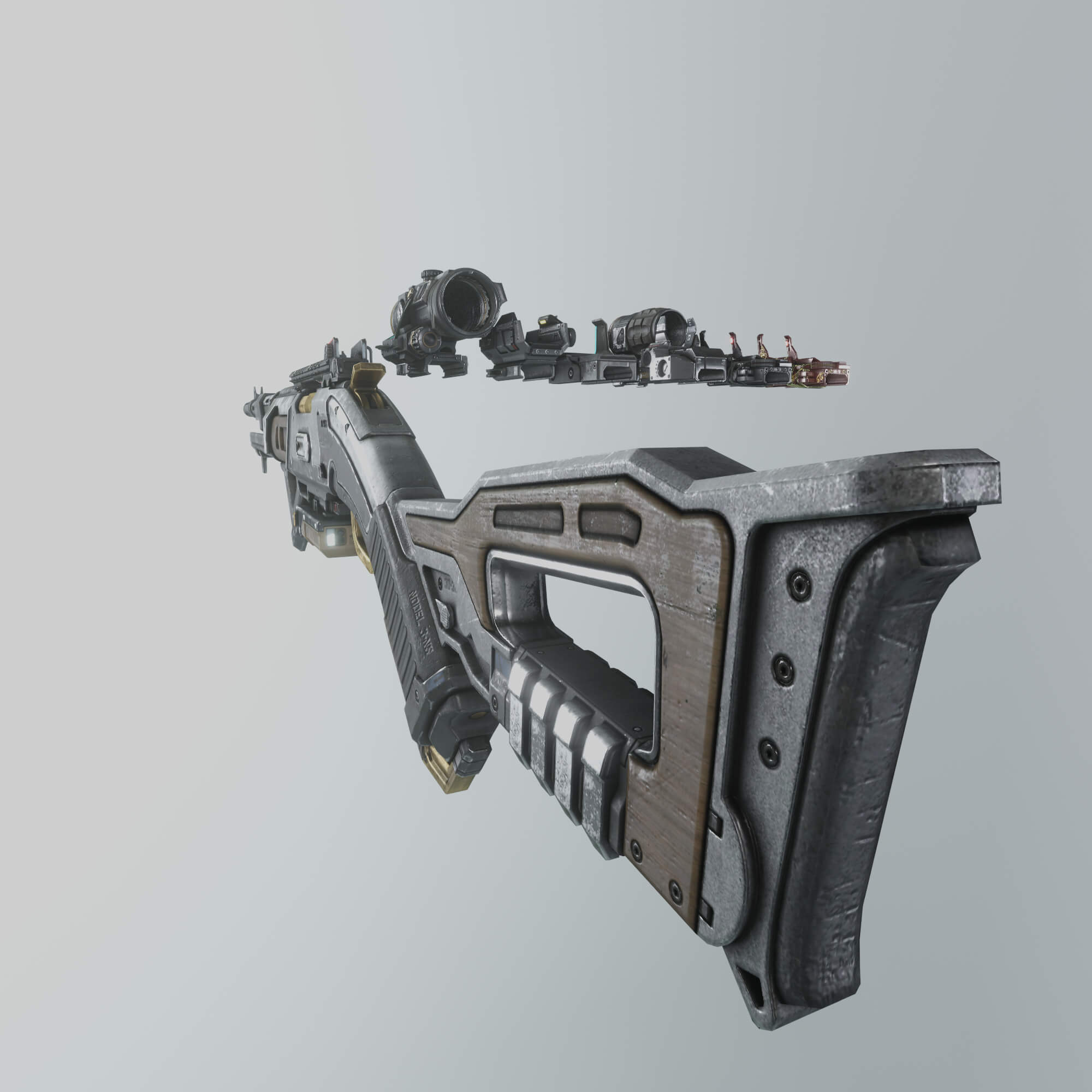 30-30 Repeater 3D Model by 3DLIQUAD