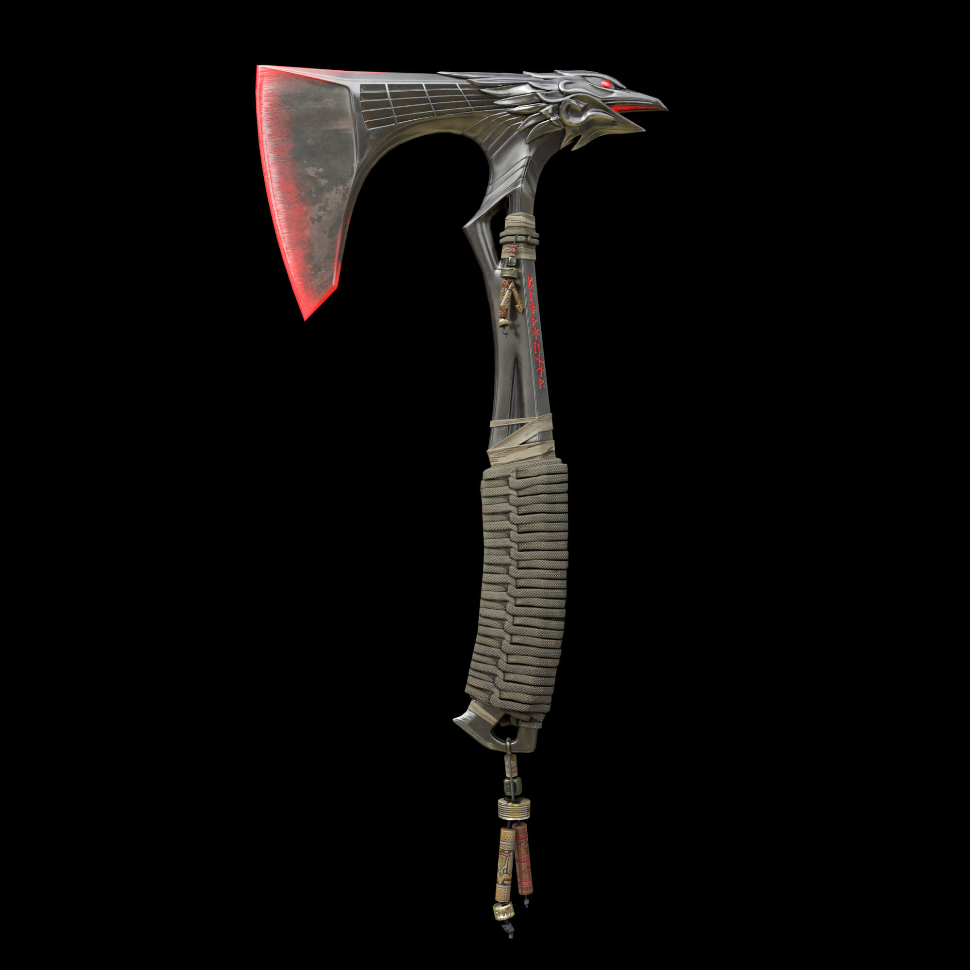 Bloodhound's Heirloom Ax Raven's Bite - 3D Model by 3DLIQUAD