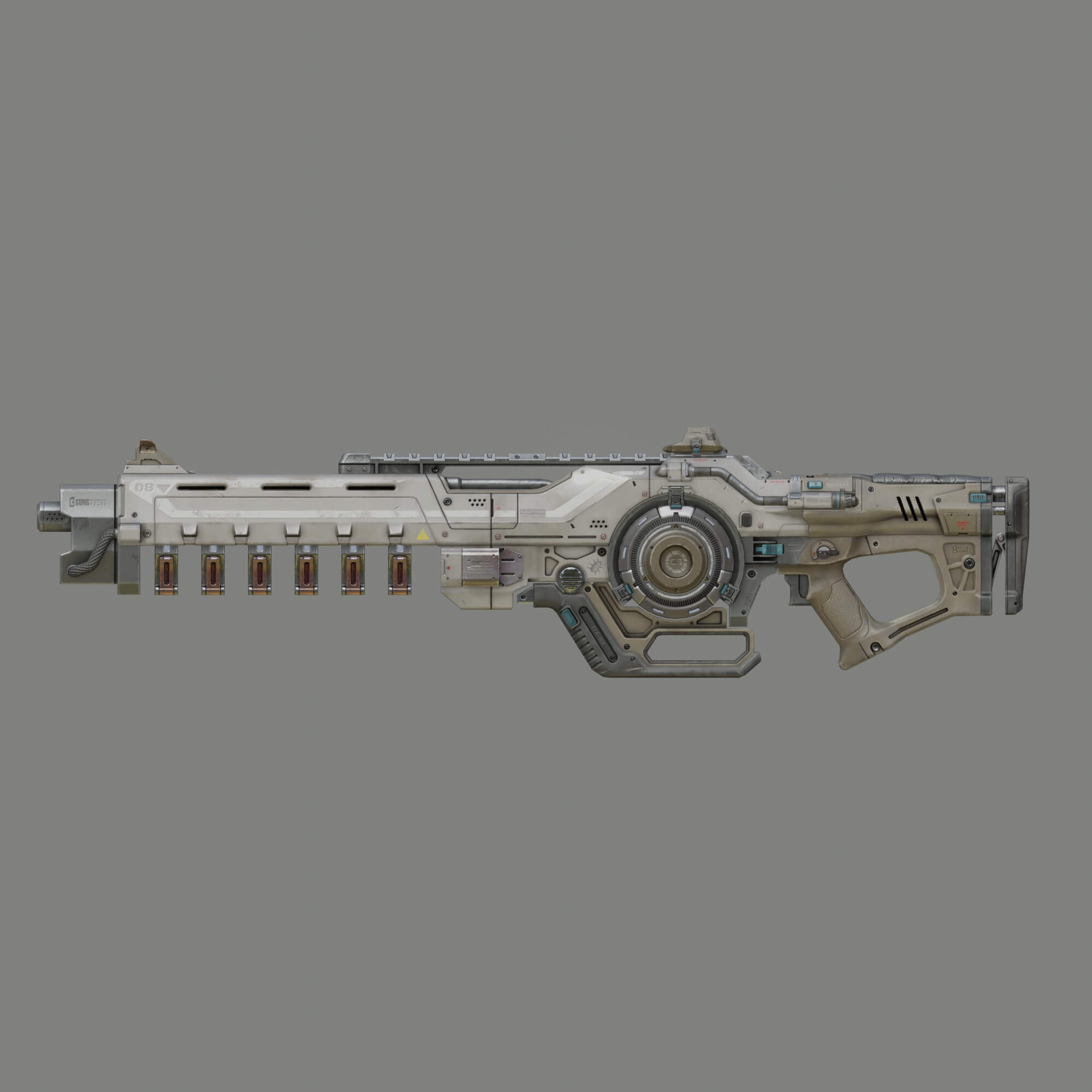 Nemesis Burst AR - 3D Model by 3DLIQUAD