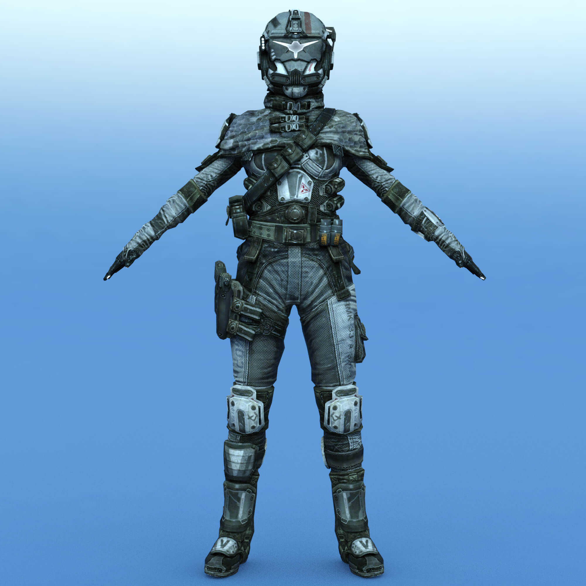 Female Imc Pilot, Assault-Variant for Genesis 8 Female Daz Content by ...