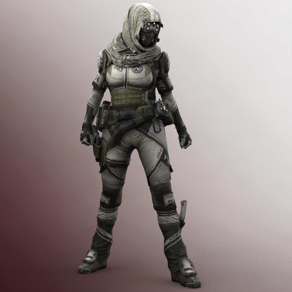 Female Imc Pilot for Genesis 8 Female - Daz Content by 3DLIQUAD