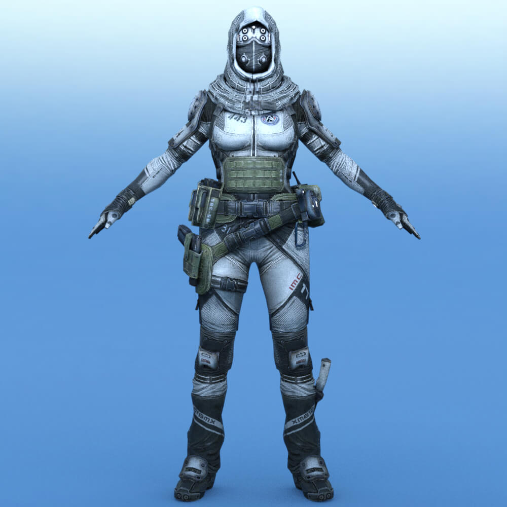 Female Imc Pilot for Genesis 8 Female - Daz Content by 3DLIQUAD