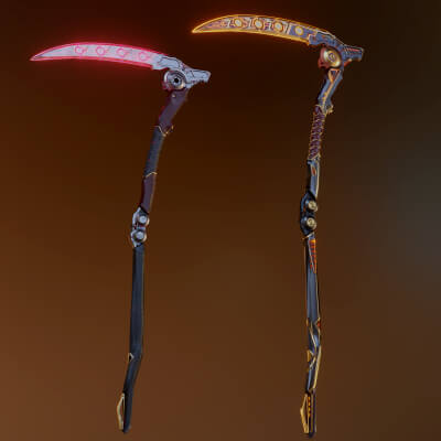 Revenant Scythe Heirloom - 3D Model by 3DLIQUAD