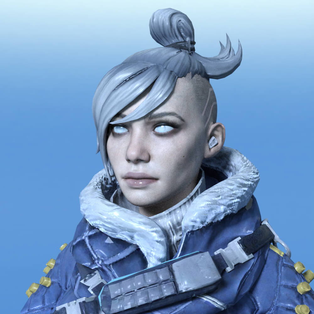 Snow Ground Wraith for Genesis 8 Female - Daz Content by 3DLIQUAD