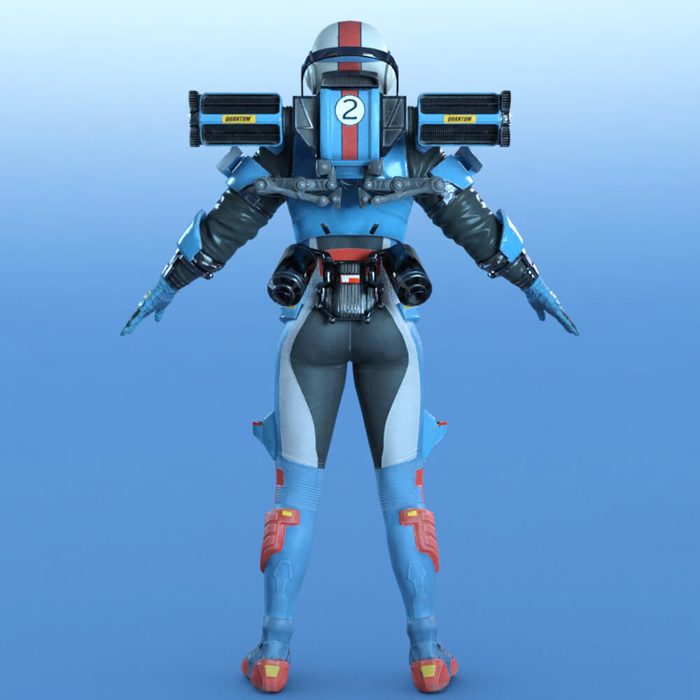 Wattson Wired for Speed for Genesis 8 Female - Daz Content by 3DLIQUAD