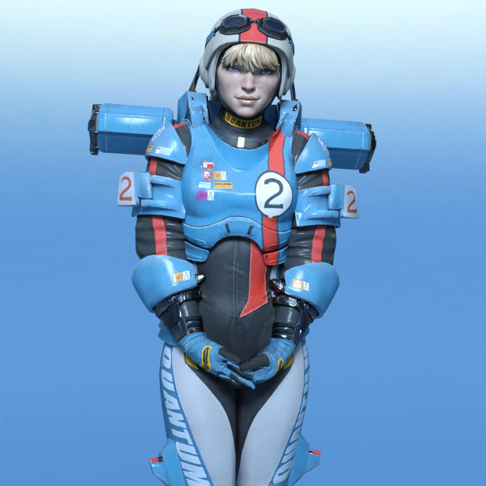 Wattson Wired for Speed for Genesis 8 Female - Daz Content by 3DLIQUAD