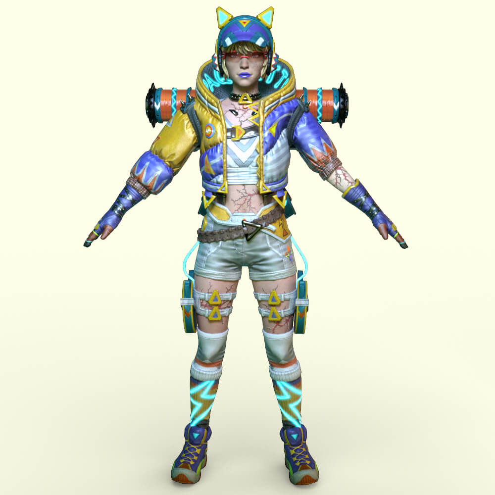 Wattson Thunder Kitty for Genesis 8 Female - Daz Content by 3DLIQUAD