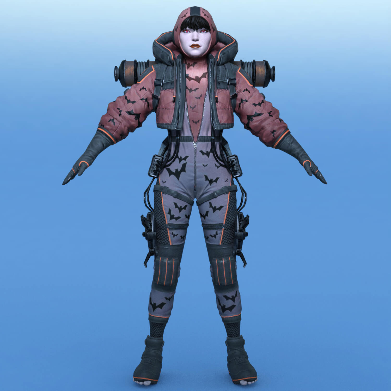 Wattson Winged Menace for Genesis 8 Female - Daz Content by 3DLIQUAD