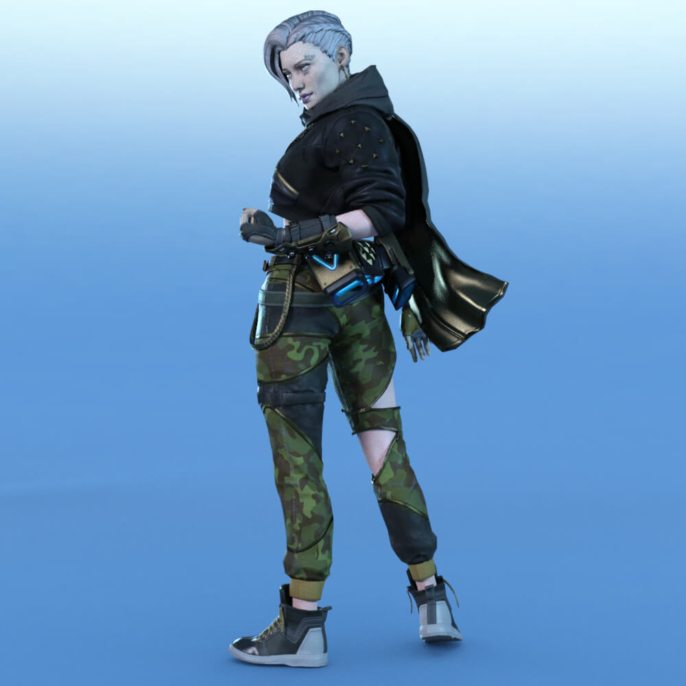 Acid Wraith for Genesis 8 Female - Daz Content by 3DLIQUAD