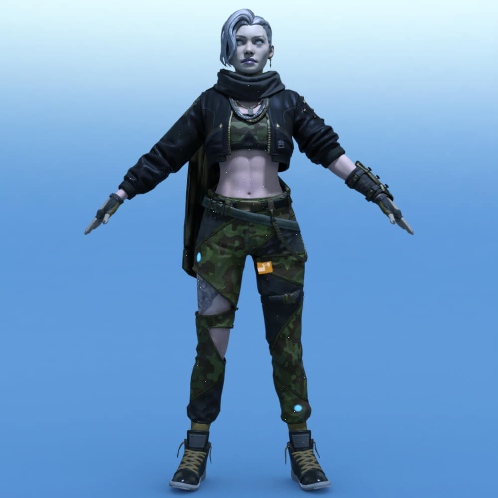 Acid Wraith for Genesis 8 Female - Daz Content by 3DLIQUAD