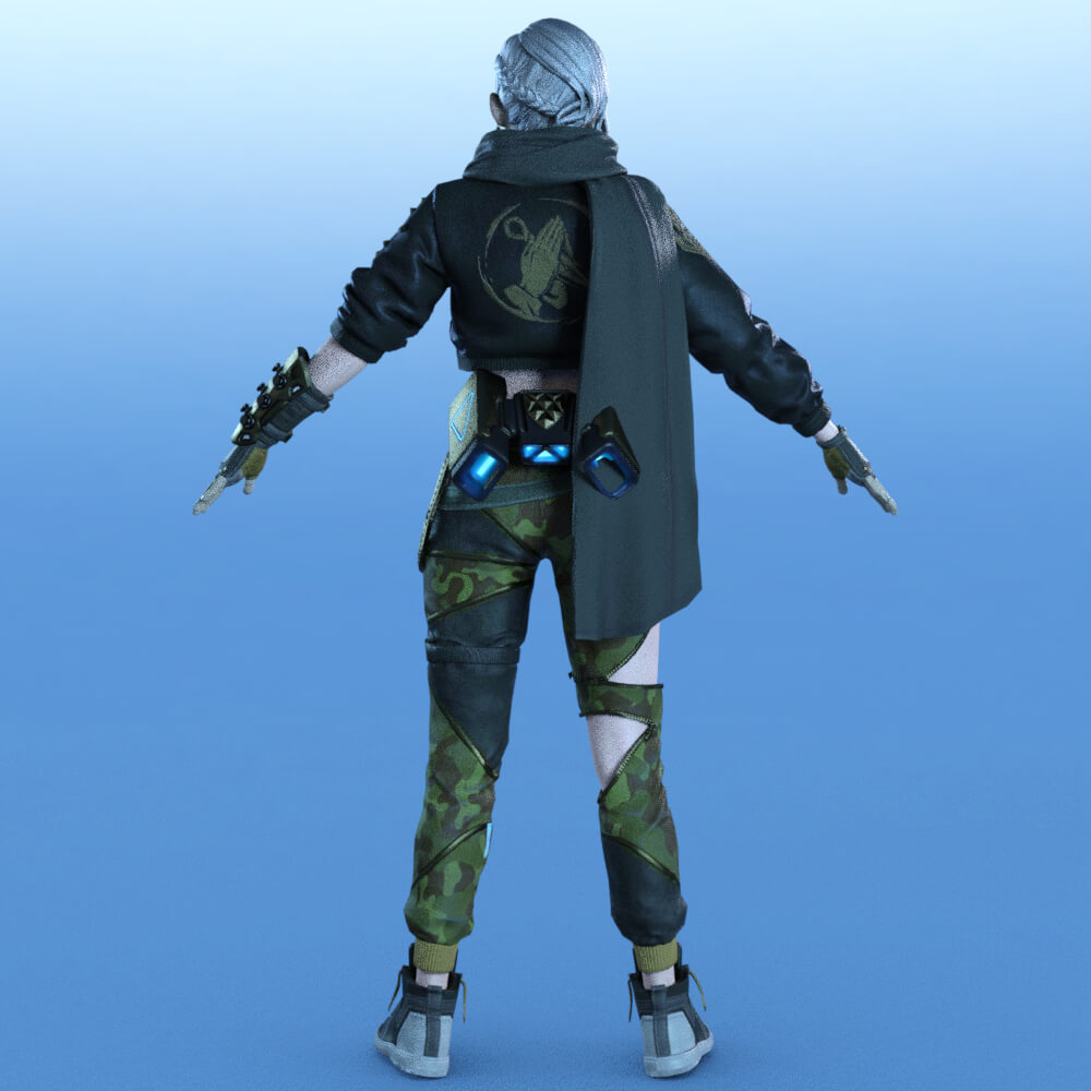 Acid Wraith for Genesis 8 Female - Daz Content by 3DLIQUAD