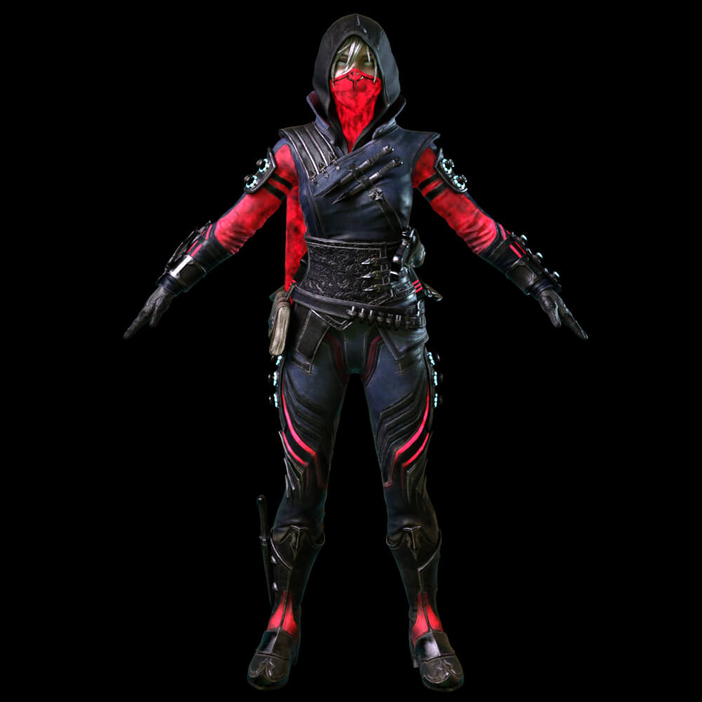 Wraith Rift Stalker Outfit for Genesis 8 Female - Daz Content by 3DLIQUAD