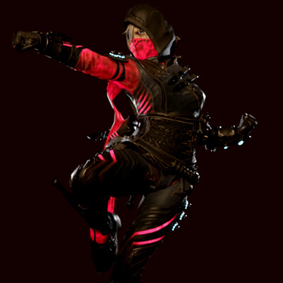 Wraith Rift Stalker Outfit for Genesis 8 Female - Daz Content by 3DLIQUAD