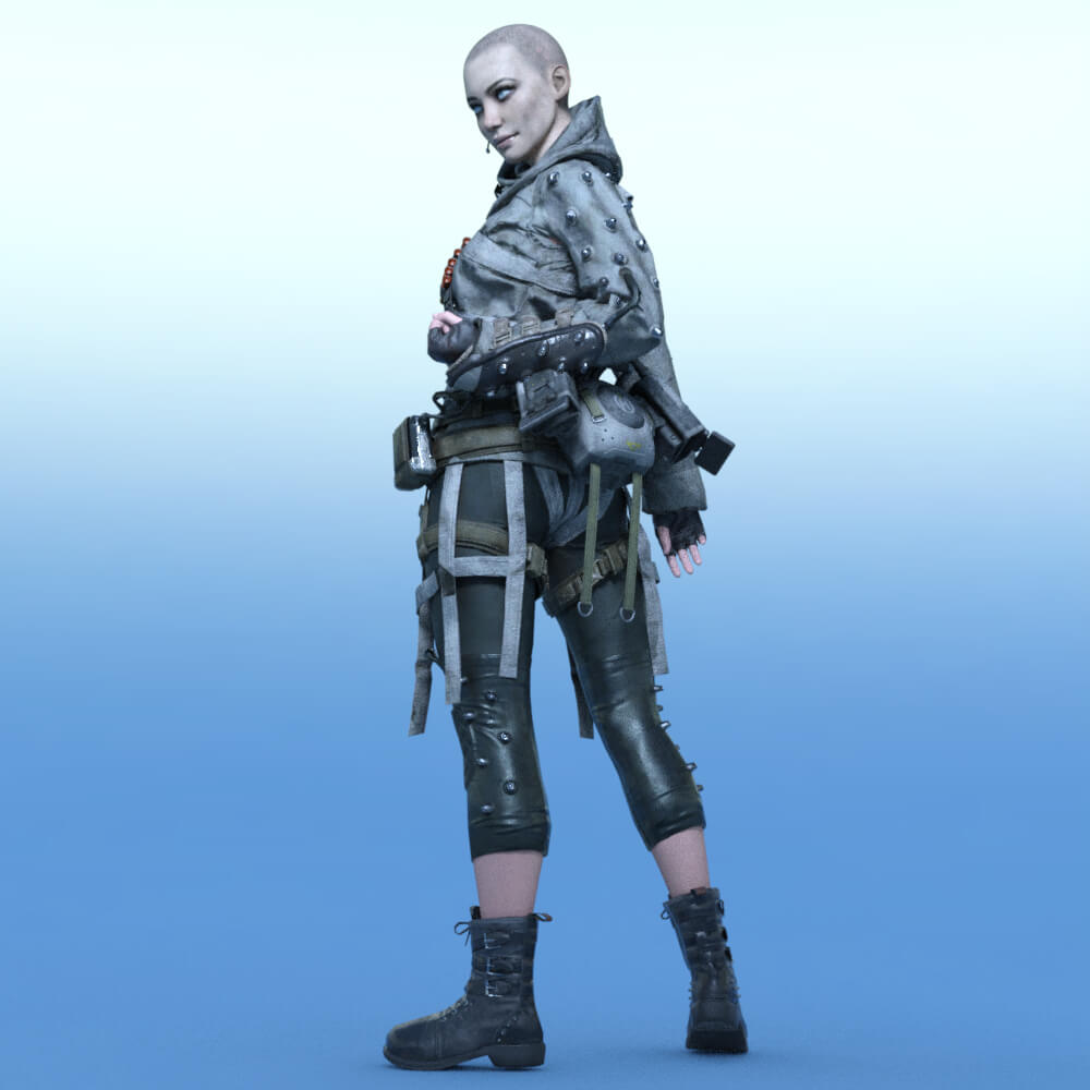 Wraith The Liberator for Genesis 8 Female - Daz Content by 3DLIQUAD