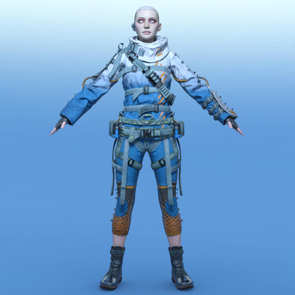 Wraith The Liberator for Genesis 8 Female - Daz Content by 3DLIQUAD