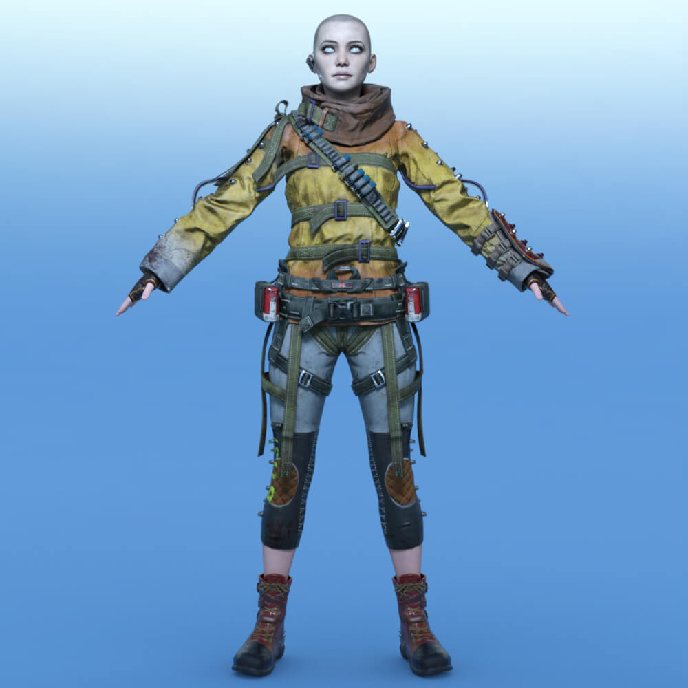 Wraith The Liberator for Genesis 8 Female - Daz Content by 3DLIQUAD