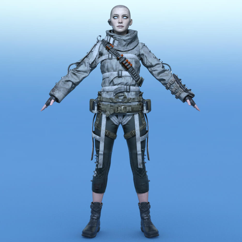 Wraith The Liberator for Genesis 8 Female - Daz Content by 3DLIQUAD