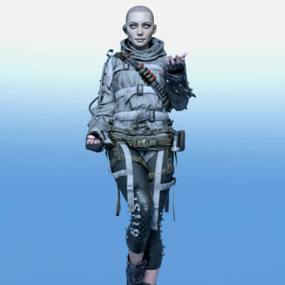 Wraith The Liberator for Genesis 8 Female - Daz Content by 3DLIQUAD