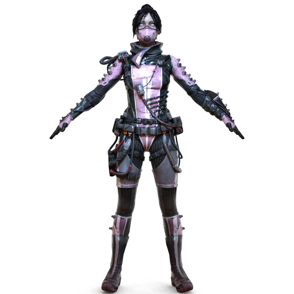 Wraith Quarantine722 for Genesis 8 Female - Daz Content by 3DLIQUAD