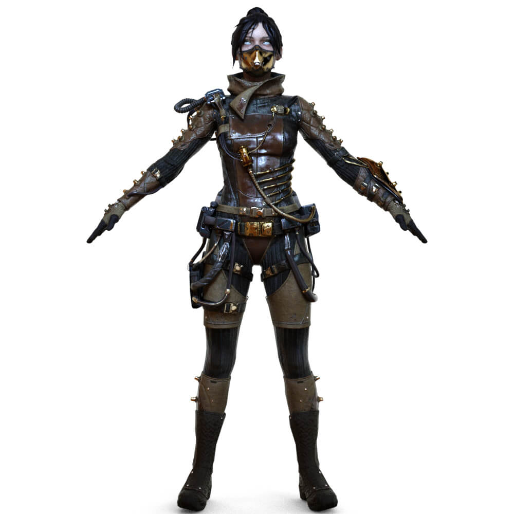 Wraith Quarantine722 for Genesis 8 Female - Daz Content by 3DLIQUAD