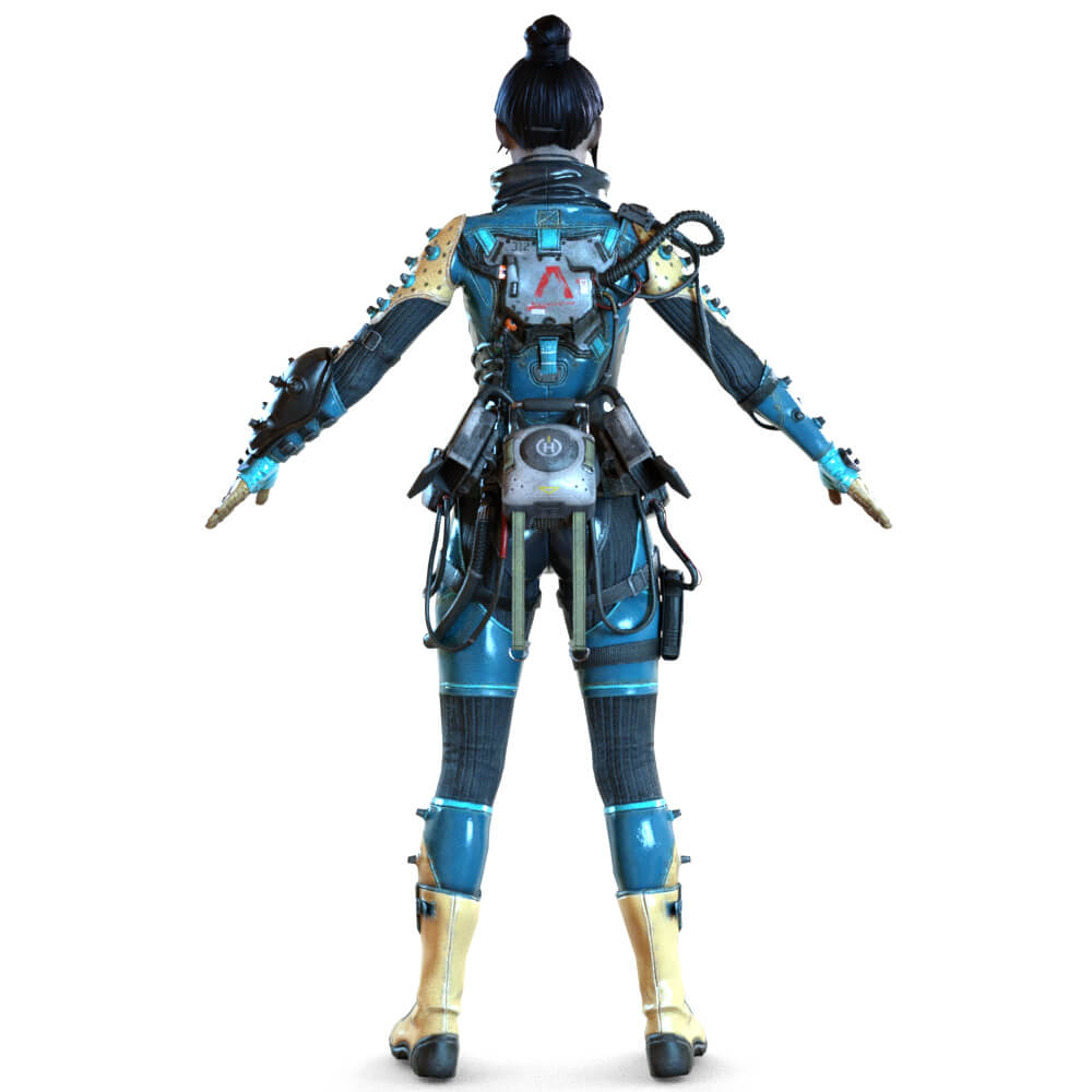 Wraith Quarantine722 for Genesis 8 Female - Daz Content by 3DLIQUAD