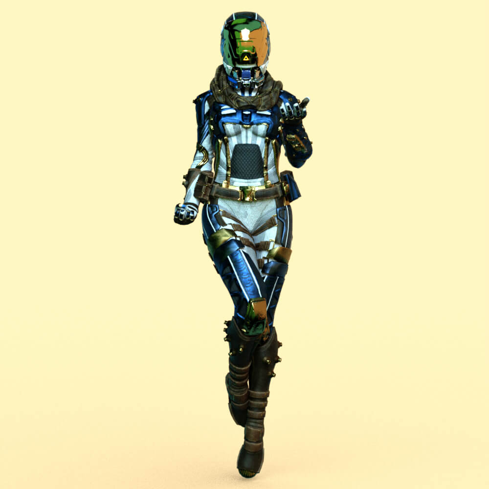 Wraith Void Walker for Genesis 8 Female - Daz Content by 3DLIQUAD