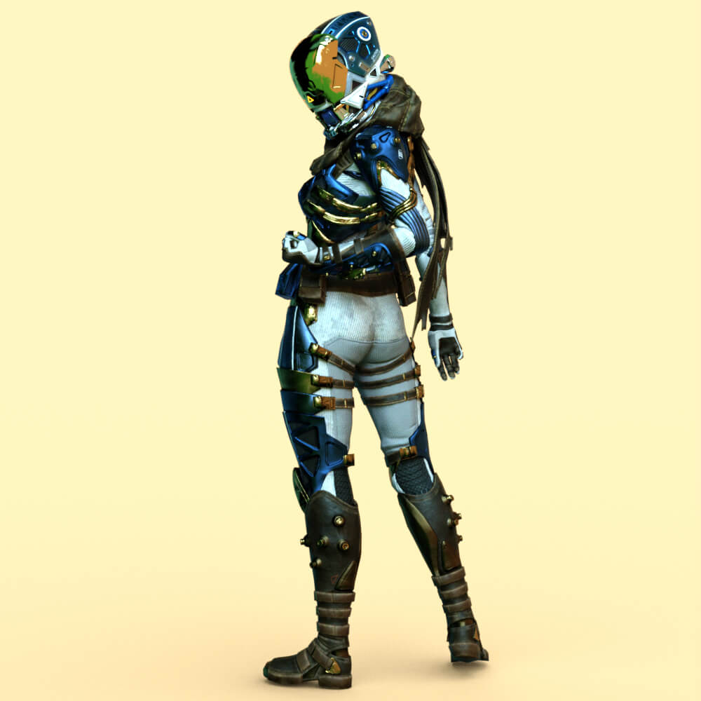 Wraith Void Walker for Genesis 8 Female - Daz Content by 3DLIQUAD