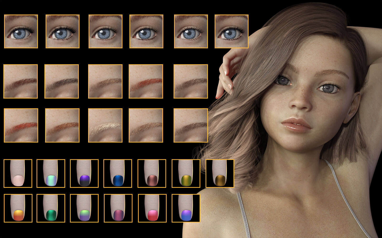 3Dl Cameron for Genesis 8 Females - Daz Content by 3DLoki