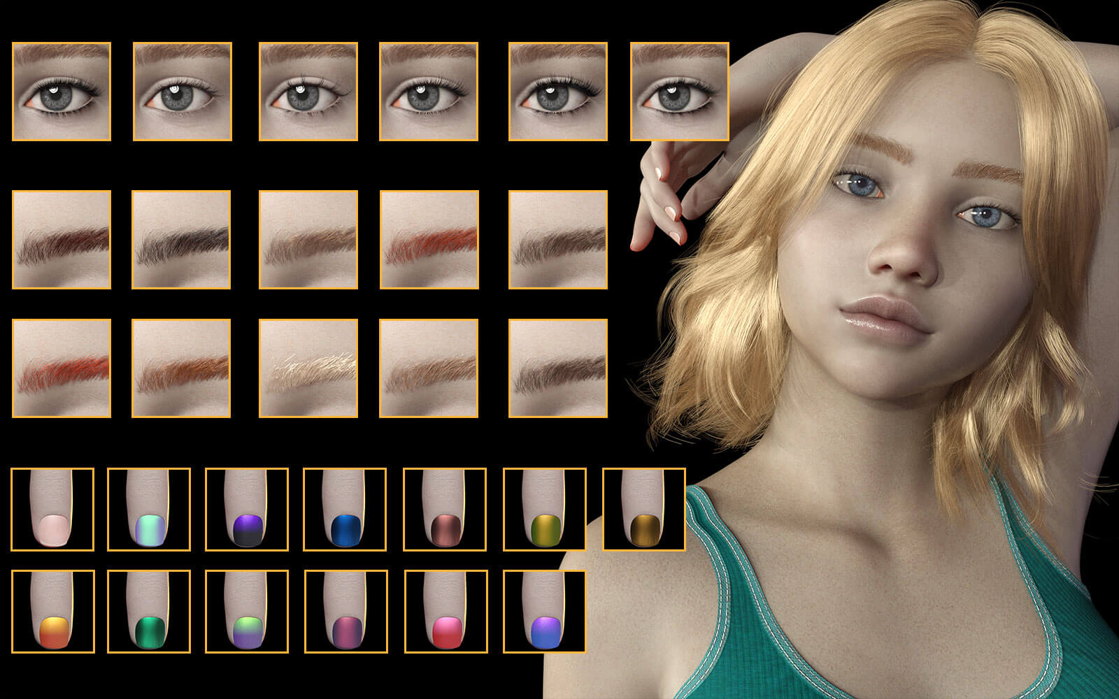 3Dl Erica for Genesis 8 Females - Daz Content by 3DLoki