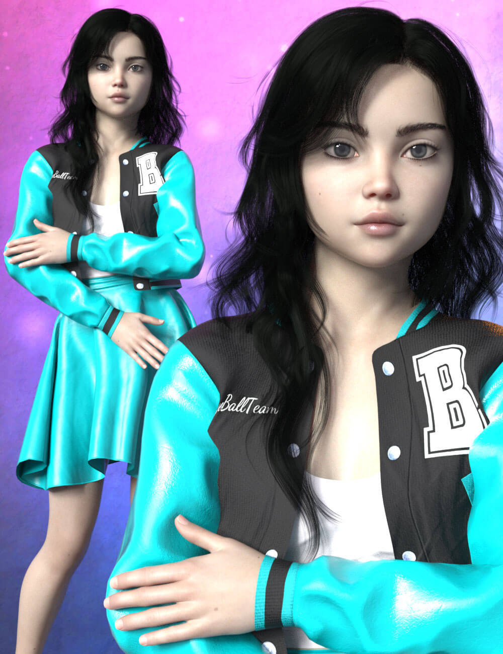 3DL Lil Destiny for Genesis 8 Females - Daz Content by 3DLoki