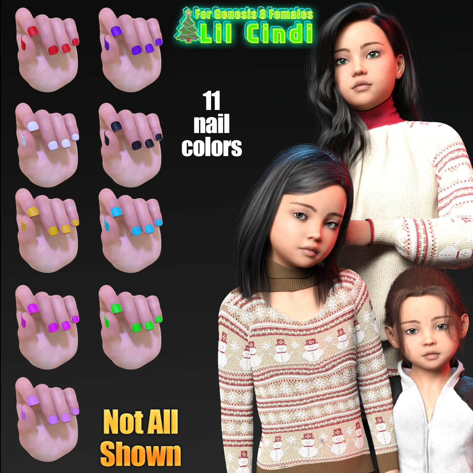 3Dloki's Frosty Friends Bundle by 3DLoki