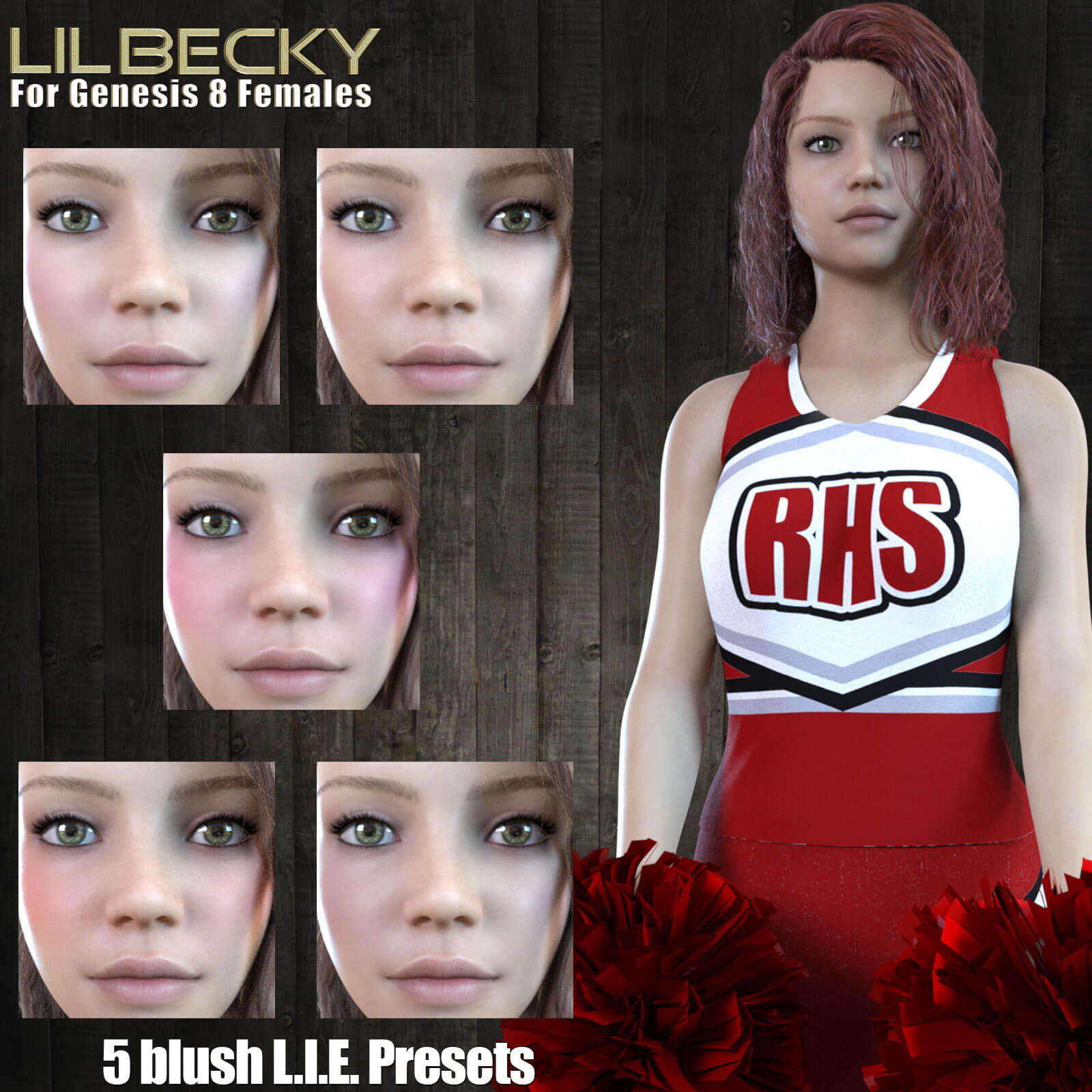 Lil Becky for Genesis 8 Females - Daz Content by 3DLoki