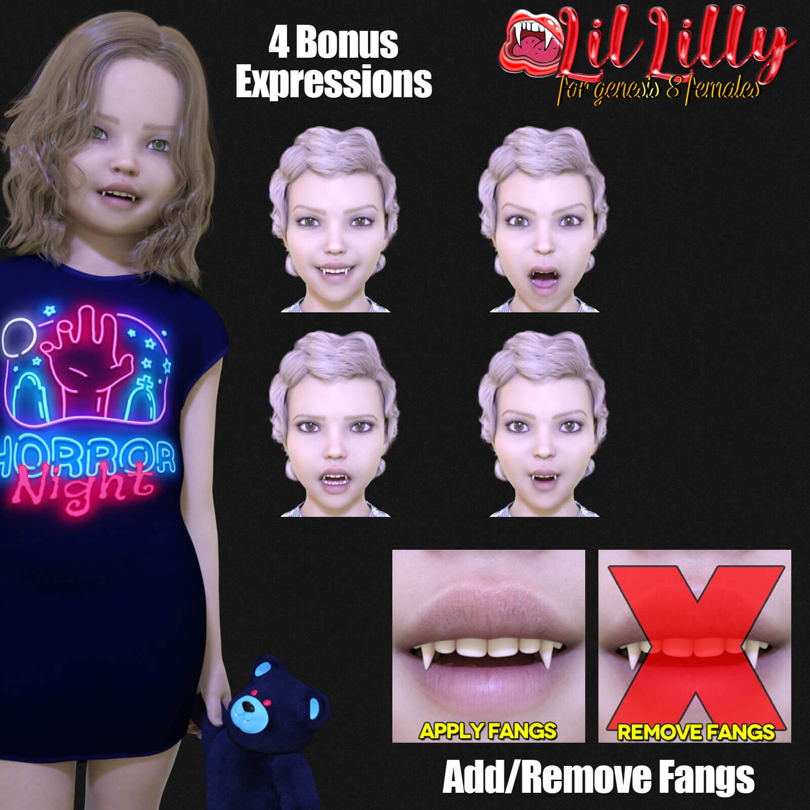 Lil Lilly for Genesis 8 Females - Daz Content by 3DLoki