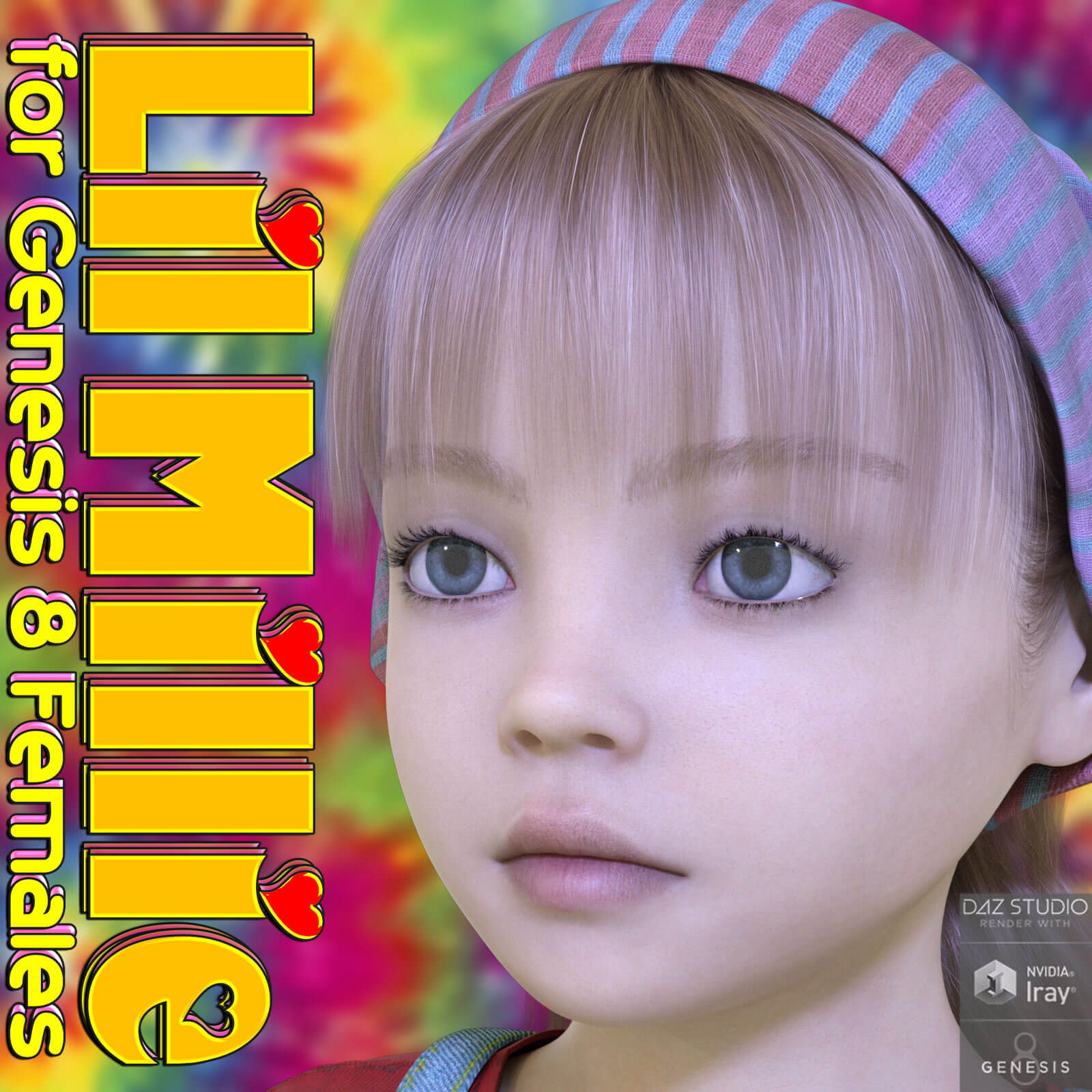 Lil Millie for Genesis 8 Females Redux - Daz Content by 3DLoki