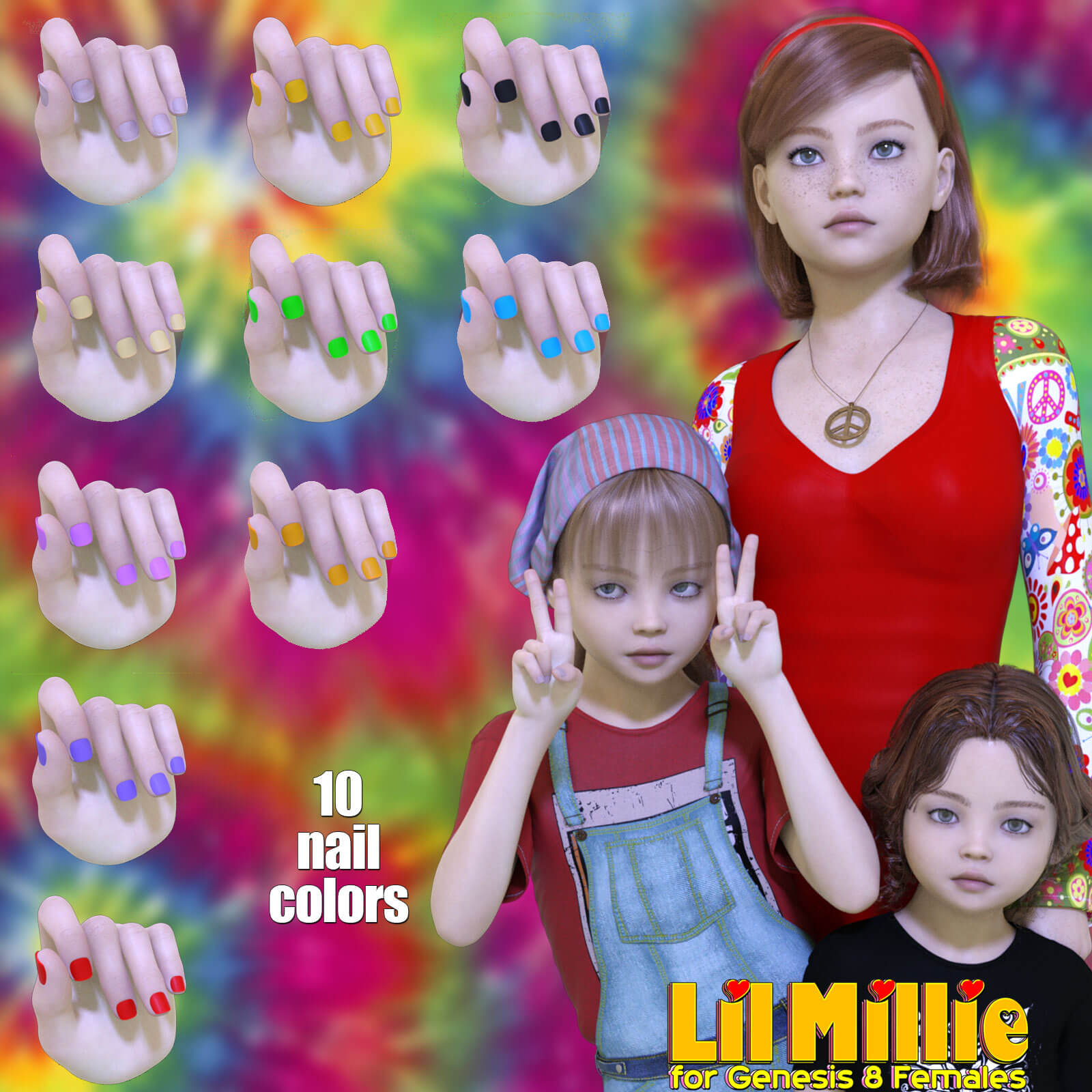 Lil Millie for Genesis 8 Females Redux - Daz Content by 3DLoki