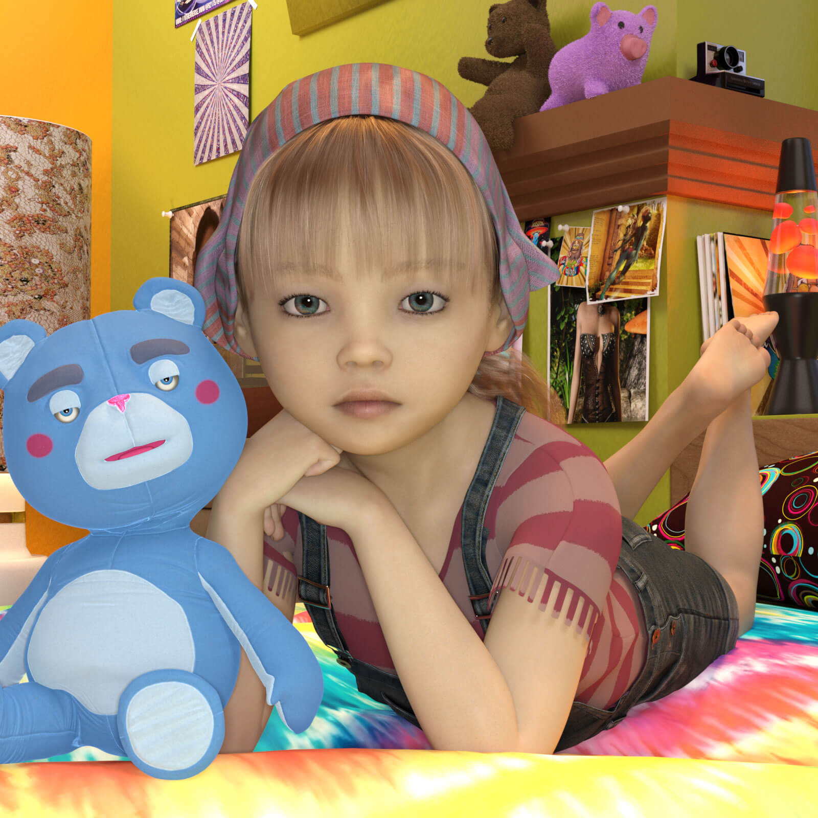 Lil Millie for Genesis 8 Females Redux - Daz Content by 3DLoki