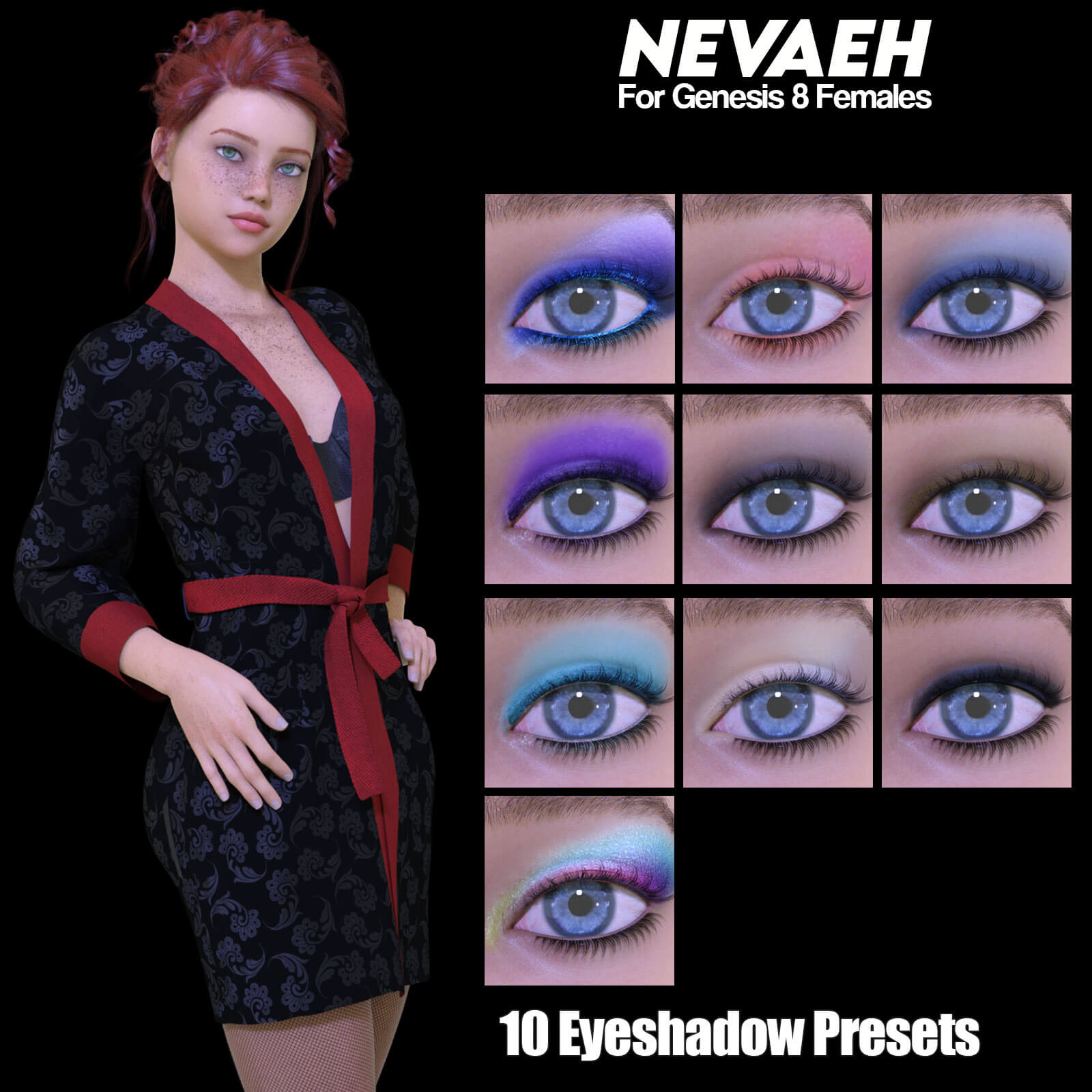 Nevaeh for Genesis 8 Females - Daz Content by 3DLoki