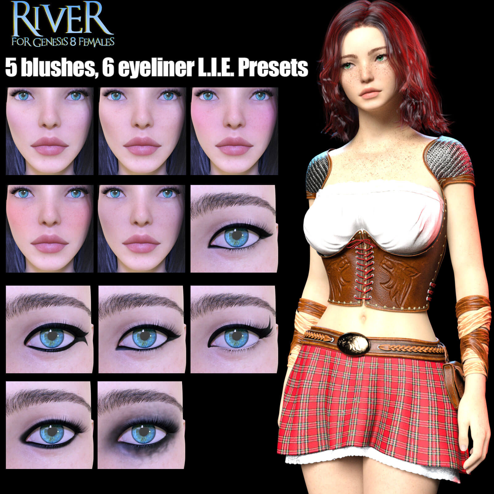 River for Genesis 8 Females (Redux) - Daz Content by 3DLoki