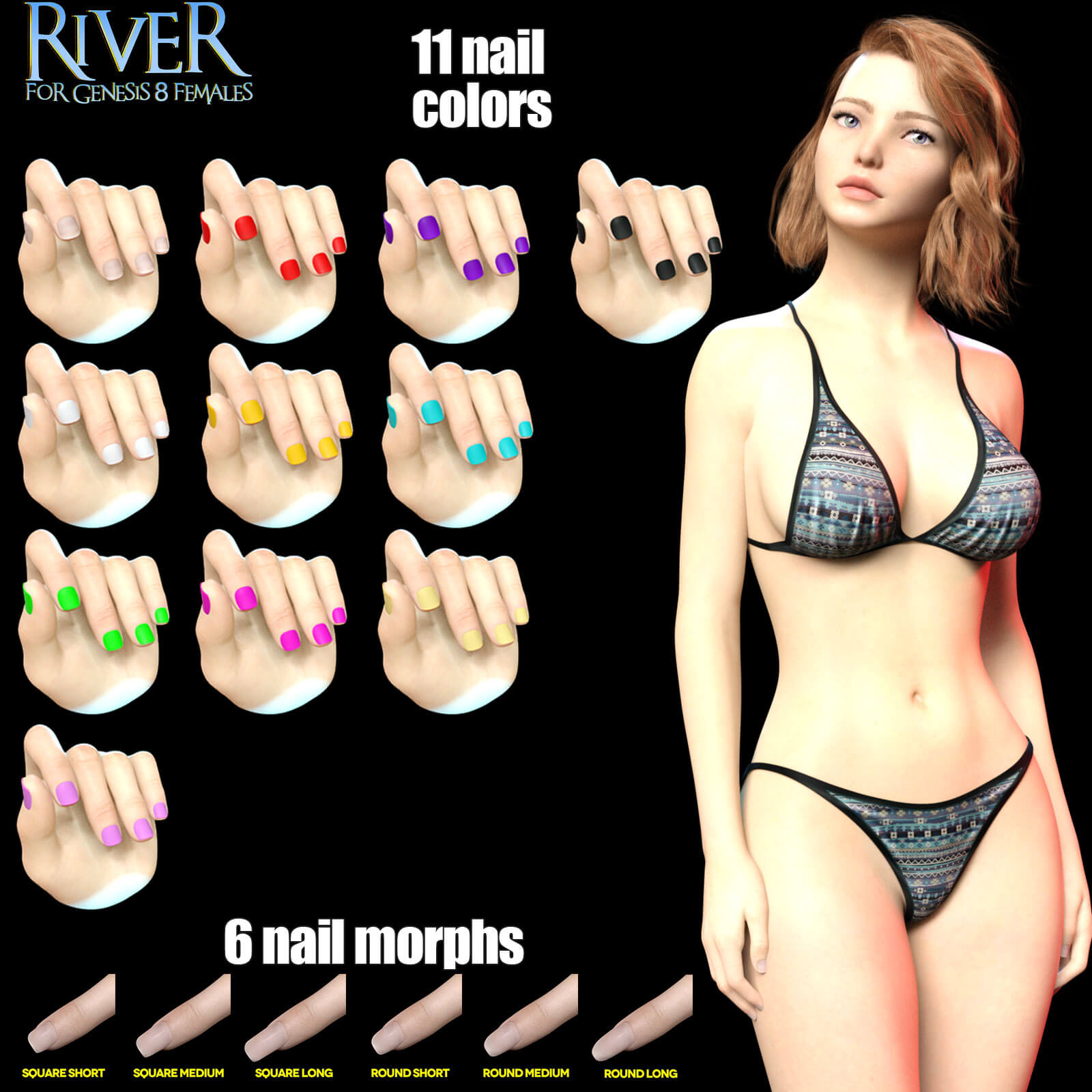 River for Genesis 8 Females (Redux) - Daz Content by 3DLoki