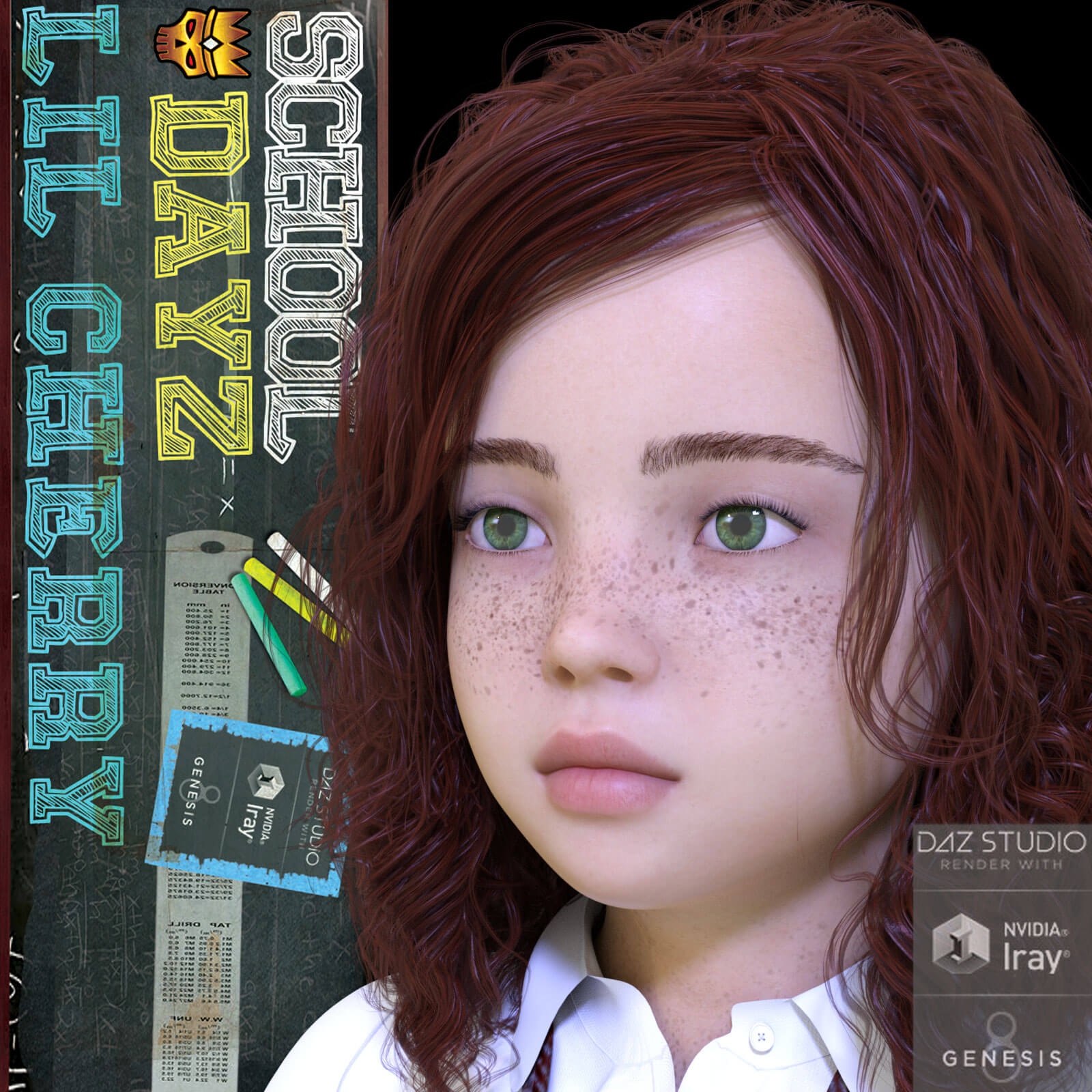 School Dayz: Lil Cherry for Genesis 8 Females - Daz Content by 3DLoki