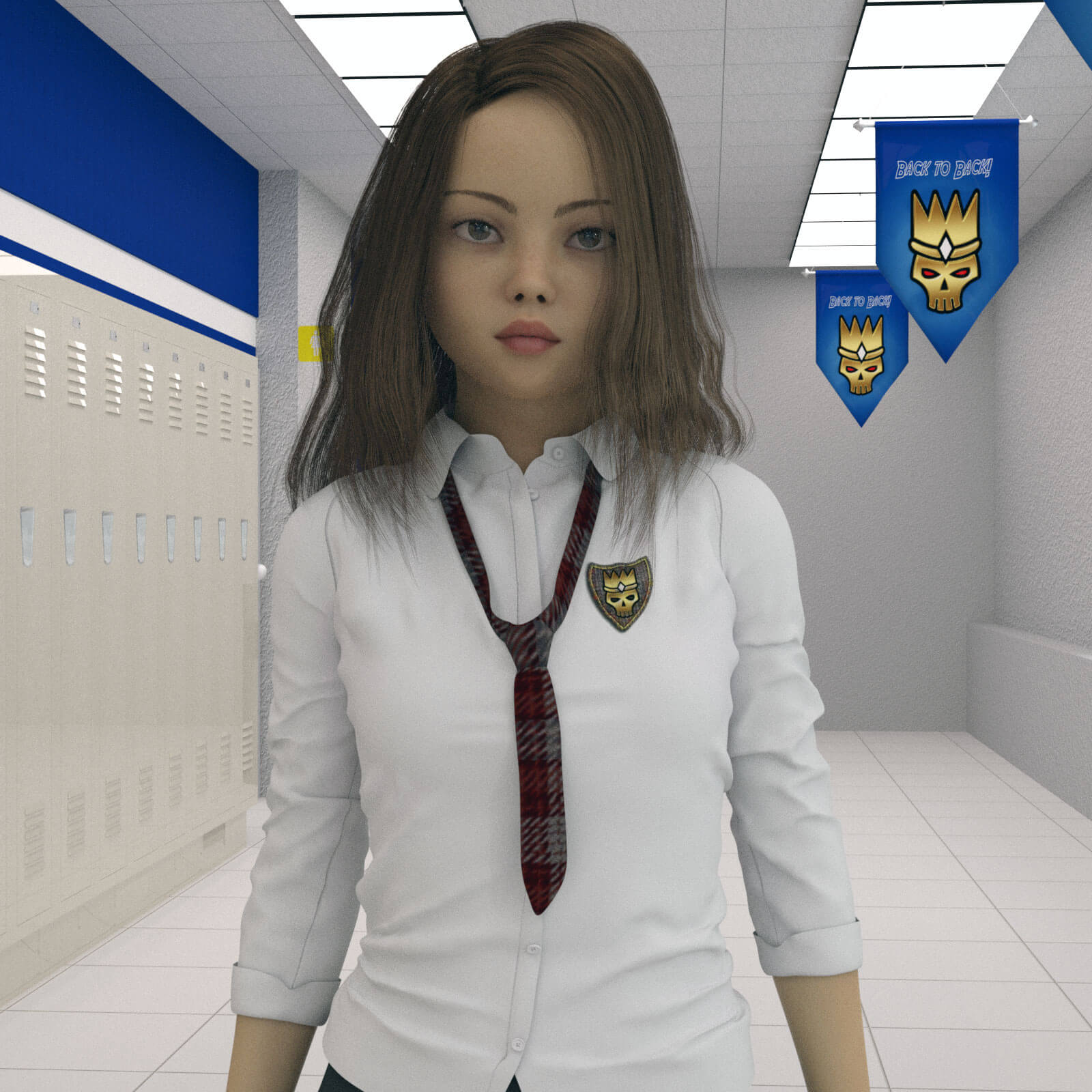 School Dayz: Lil Kimberly for Genesis 8 Females - Daz Content by 3DLoki