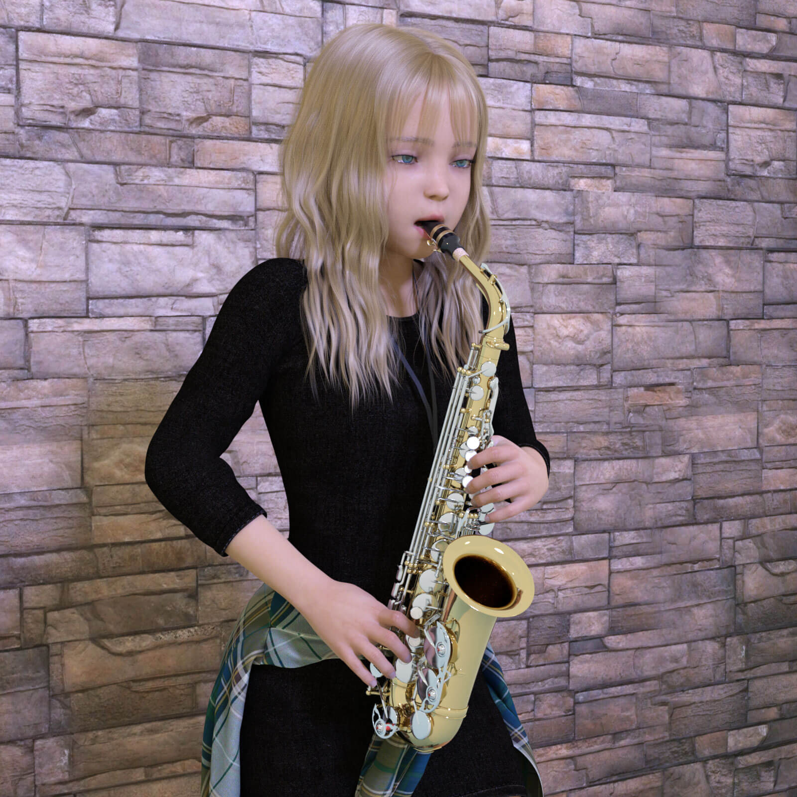 School Dayz: Lil Maddie for Genesis 8 Females - Daz Content by 3DLoki